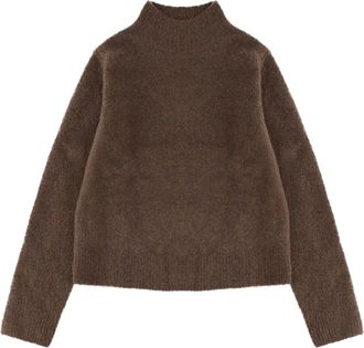 BOSS pull à col cheminée - Marron