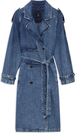 Anine Bing Trench Denim Rickie Anine Bing