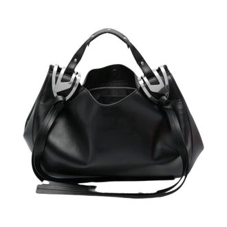 Diesel Femme, Sacs, Noir, Taille: ONE Size Knot medium handbag