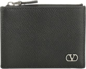 Valentino Garavani Homme, Accessoires, Noir, Taille: ONE Size Porte-cartes VLogo Signature