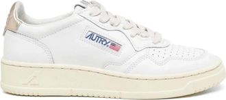 Autry Femme, Chaussures, Blanc, Taille: 39 EU Medalist Low Baskets
