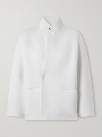 Tom Ford Doppelreihiger Blazer Aus Kaschmir - Wollwei&szlig;