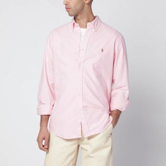 Polo Ralph Lauren Rosa Oxford-Hemd Custom-Fit