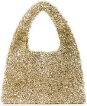 Au Printemps Paris Sac &agrave; main en maille m&eacute;talis&eacute;