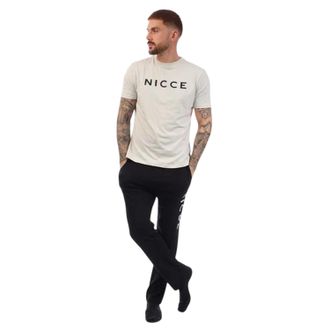 Nicce London Aderyn Loungewear Set f&uuml;r Herren, Baumwolle (Schwarz)