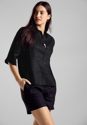 Street One Damen Leichte Bluse Black,34