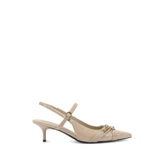 Pinko Pinko, Femme, Chaussures, Rose, Taille: 39 EU Sandales en cuir verni