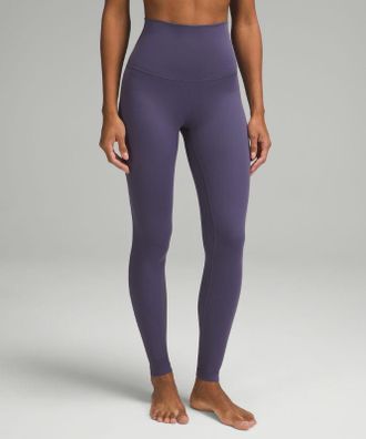 lululemon Pantalon taille tr&egrave;s haute Align pour Femmes - 71 cm - Violet - Taille 14