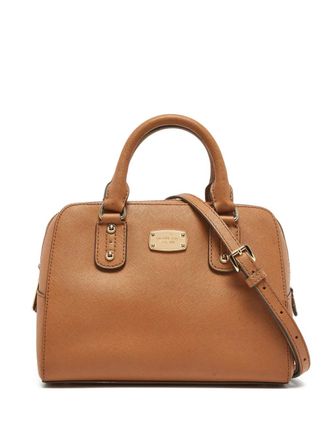 Michael Kors sac cabas pre-owned en cuir Saffiano - Marron