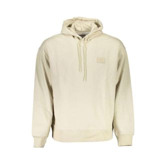 Calvin Klein Lang&auml;rmliger Kapuzenpullover - - Sweatshirts & Hoodies - Herren - Beige - XL