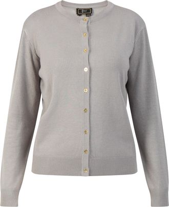 Faina Strickjacke Damen grau