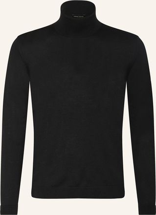 Roberto Collina Roberto Collina Rollkragenpullover Aus Merinowolle schwarz