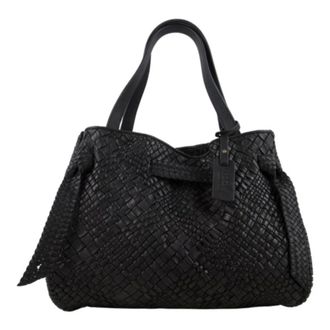 PLINIO VISONA Cabas Esmeralda - Femme - Sacs - Noir - Taille: ONE Size