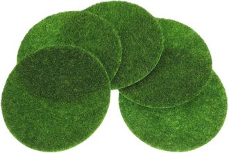 NUOBESTY 5st&uuml;cke Kunstrasen F&uuml;r Dekoration K&uuml;nstlicher Gr&uuml;ner Rasen Kunstrasen-Dekoration F&uuml;r Zimmerpflanzen Kunstrasenmatten Zum Selbermachen Kunstrasenfliese