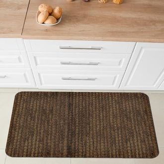 Comart Küchenteppich Nancy - rutschfest - maschinenwaschbar - moderner Läufer aus Chenille - Läufer für Flur und Küche - weich und langlebig - Made in Italy 