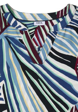 Cecil Midikleid AOP Dress