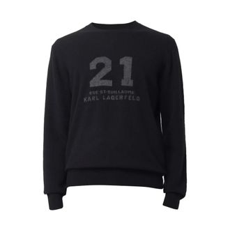 Karl Lagerfeld Maglia 21 - - Knitwear - Herren - Schwarzk - S