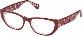 Max & Co. Max & Co MO5224 066 Lunettes pour femme Rouge fonc&eacute; brillant 53/16/140