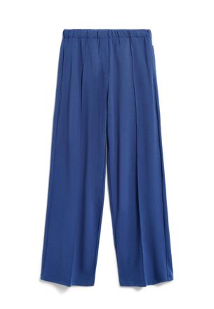 Armedangels Damen Jerseyhose aus LENZING ECOVERO Viskose Mix JONVAALIE Punto Loose Fit Blue Noon