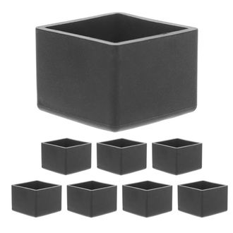 Valiclud GLEAVI 8 St&uuml;ck M&ouml;belfu&szlig;schutzset aus Strapazierf&auml;higem PP Material Quadratische Stuhl und Tischbeinschoner 35X35mm rutschfest Ger&auml;uschd&auml;mpfend Bodensc