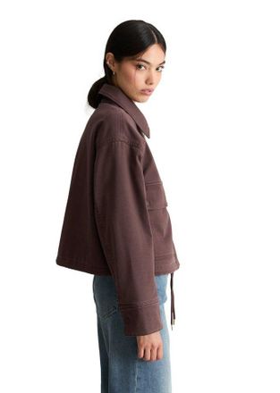 Marc O'Polo Denim Outdoorjacke mit abnehmbarem Teddykragen