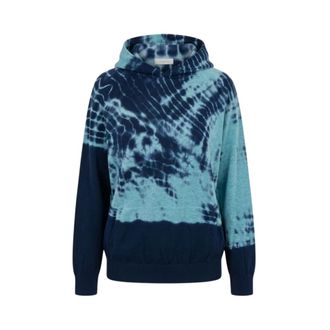 Malo Strick-Kapuzenpullover - - Sweatshirts & Hoodies - Damen - Blau - M