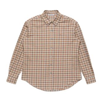 Acne Studios Sandread Fancy Check Shirting - - Blouses & Shirts - Damen - Braun - M