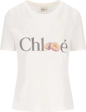 Chlo&eacute; Classic Chloe Printed T-Shirt