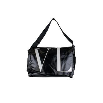 Valentino Garavani Homme, Sacs, Noir, Taille: ONE Size Sac Messenger Verni