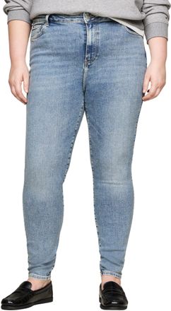 Tommy Hilfiger Damen Jeans Hose Curve Harlem Skinny Fit, Blau (Kate), 50