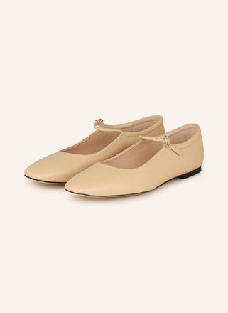 Mrs & Hugs Mrs & Hugs Mary-Jane-Ballerinas beige
