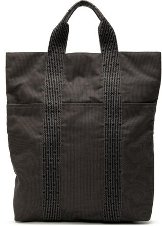 Herm&egrave;s Shopper - Canvas Herline Cabas - Gr. unisize - in Grau - f&uuml;r Damen