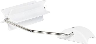 Ridder Assistent Assistent A0130301 Papierhalter für RIDDER Assistent WC-Aufstehbügel, Kunststoff/Edelstahl, weiß, 17 x 12 x 4 cm