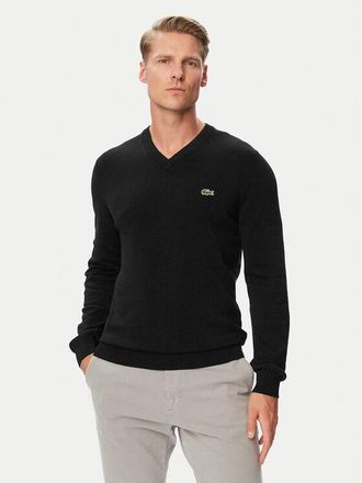 Lacoste Pullover AH1951 Schwarz Regular Fit