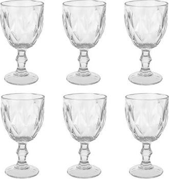 KASANOVA Kasanova 1 Set mit 6 Wassergläsern aus Glas-Gemma