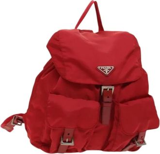 Prada Damen, Pre-Owned, Rot, ONE SIZEGröße