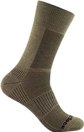 Wrightsock Paire de chaussettes chaussettes coolmesh II, Crew Kaki M crew khaki