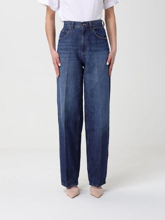 Pantaloni Torino Jeans PT TORINO Femme couleur Bleu