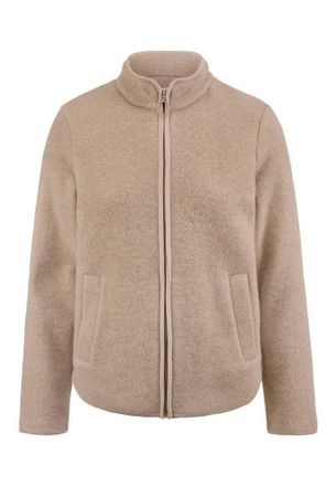 Hessnatur Fleecejacke Regular aus reiner Bio-Merinowolle (1-St)