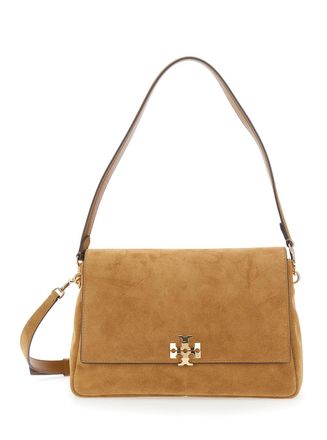 Tory Burch Charlie Shoulder Bag - Brown