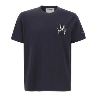 Iceberg Homme, Tops, Noir, Taille: M T-shirt 5D