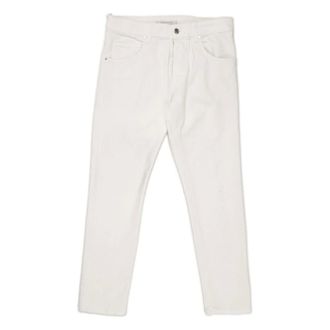 Don the Fuller Homme, Jeans, Blanc, Taille: W35 Jean en polyester Bull Denim 5 poches