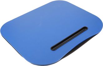 IFUNDOM Tragbarer Laptop Tisch Kleiner Scho&szlig;schreibtisch aus Sicherem Material rutschfest mit Ablagefl&auml;che f&uuml;r B&uuml;ro und Reisen