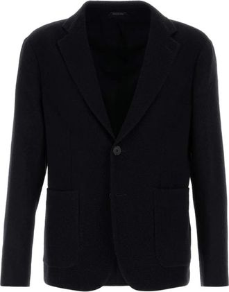 Giorgio Armani Homme, Vestes, Bleu, Taille: XL Blazer crois&eacute;