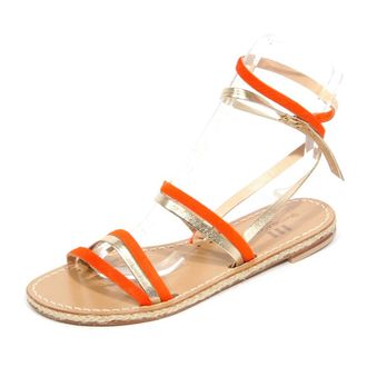 Emanuela Caruso Capri Femme, Chaussures, Jaune, Taille: 36 EU Sandales Capri