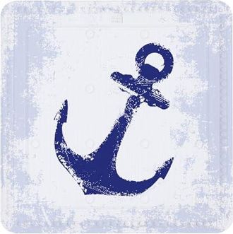 Kleine Wolke Textilgesellschaft Anchor, Kunststoff, blau, 55 x 55 x 0,3 cm