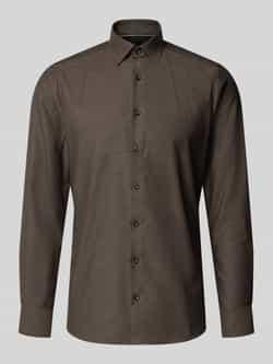 Olymp Level 5 Slim Fit Businesshemd mit Kentkragen