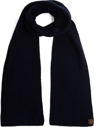Eleventy Ribbed scarf - Blau
