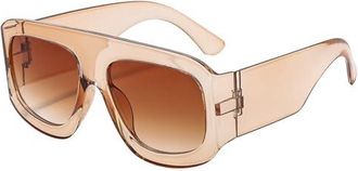 Generic Lunettes De Soleil Dext&eacute;rieur &Agrave; Grande Monture For Hommes, For Les D&eacute;placements Quotidiens, Vacances Et La Conduite(Orange)