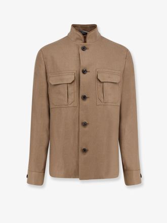 Corneliani Leather Jacket - CORNELIANI - gender_Man